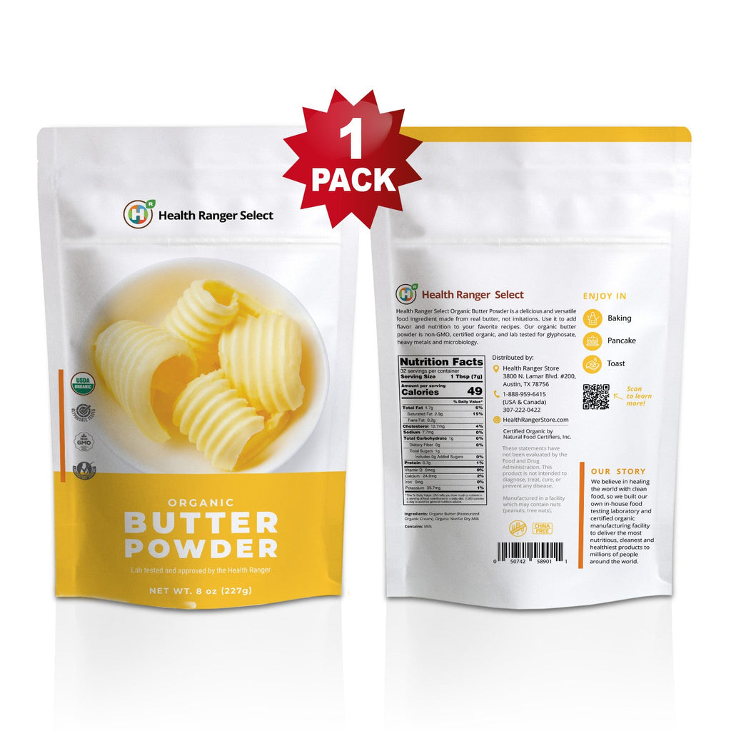 Organic Butter Powder 8 oz (227g) | The Plant Attraction