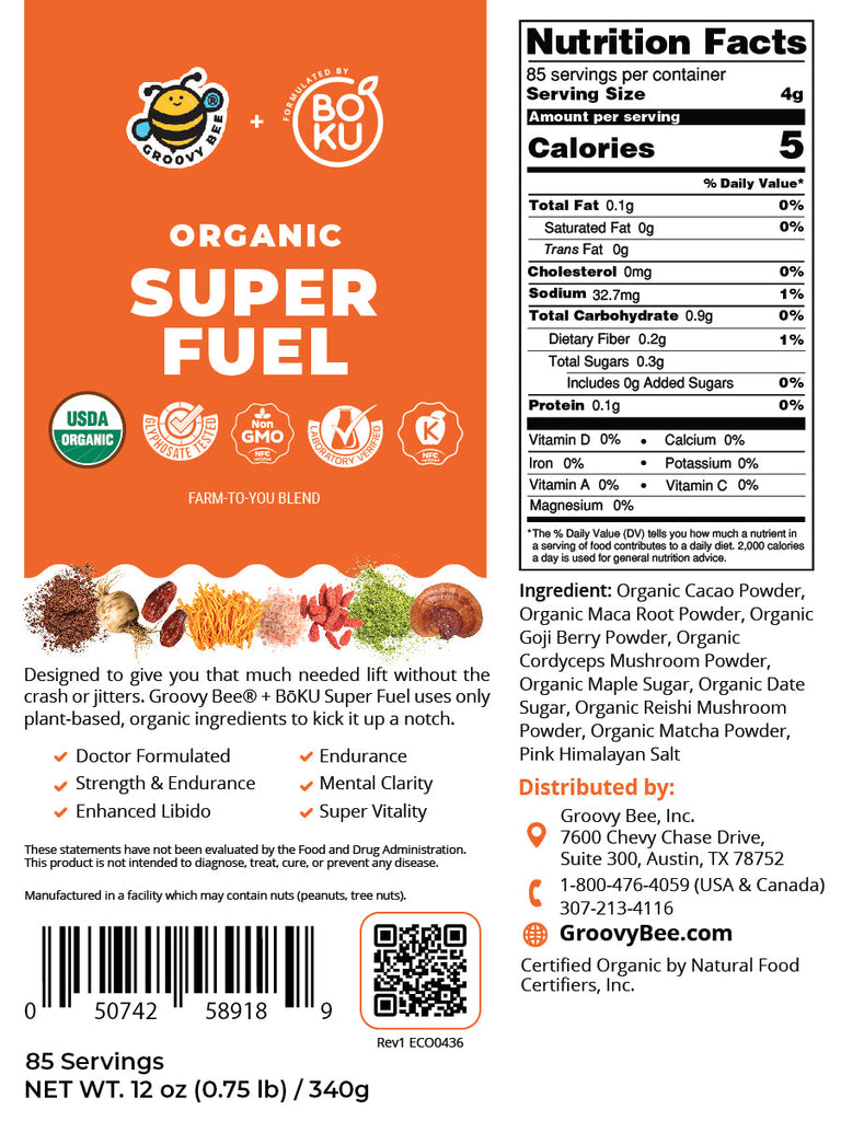 Organic Super Fuel 12oz (0.75 lb) / 340 g | The Plant Attraction