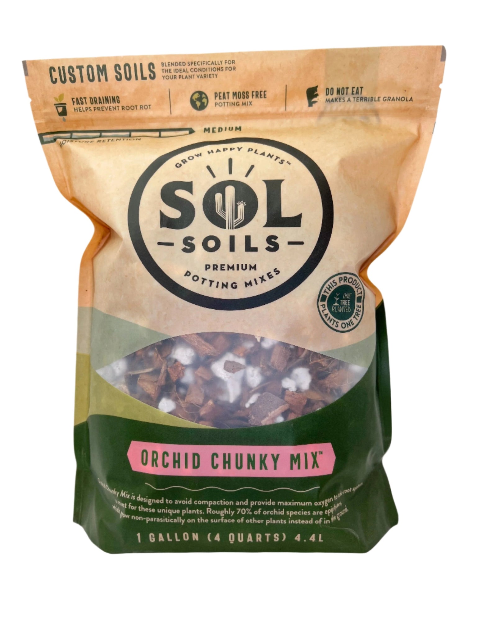 Orchid Chunky Mix By Sol Soils | The Plant Attraction