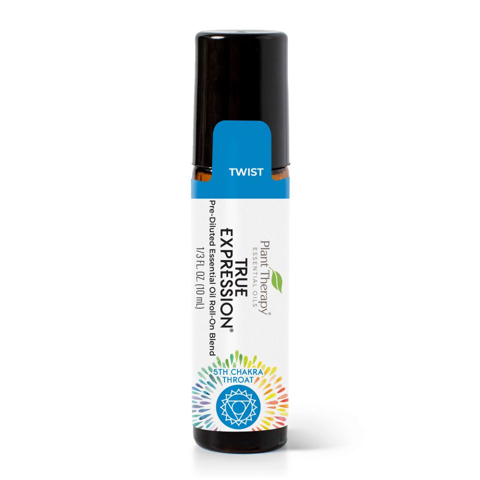 True Expression (Throat Chakra) Essential Oil Pre-Diluted Roll-On By P ...